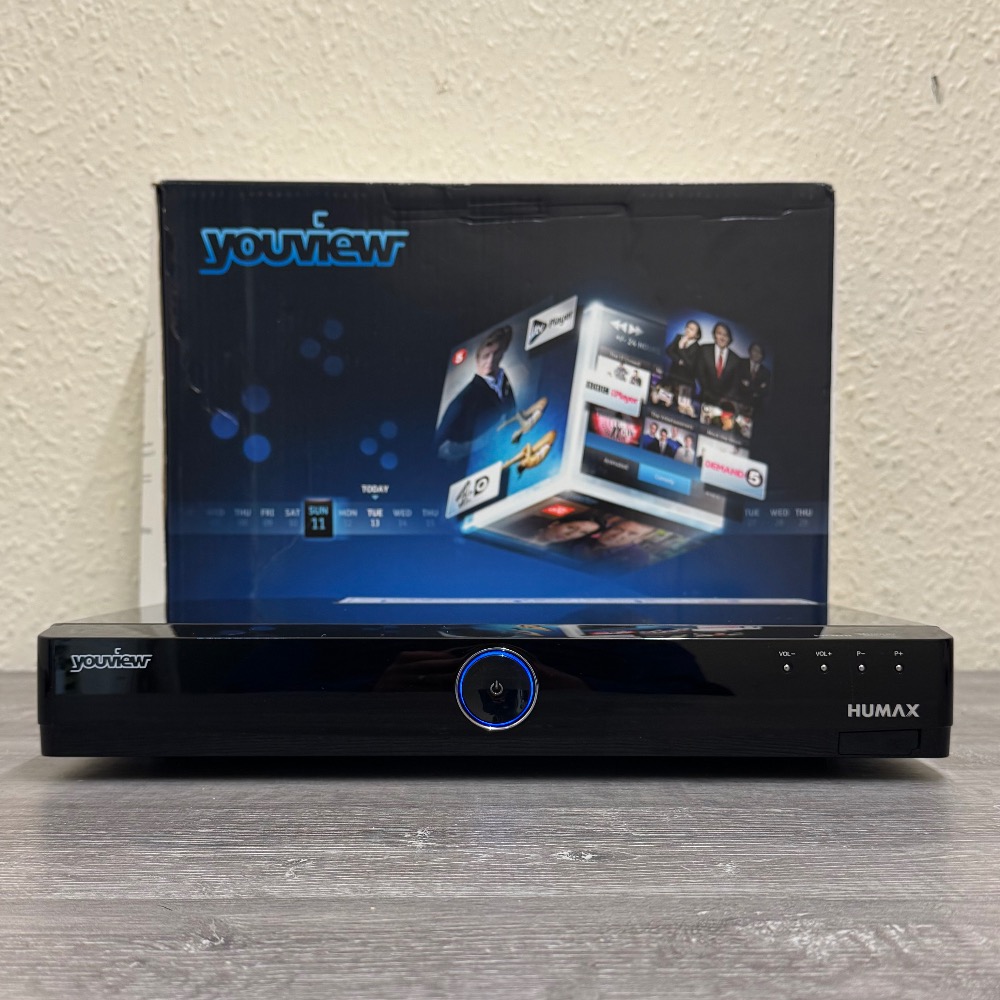 Pre-owned HUMAX YOUVIEW DTR-T1000 FREEVIEW+ HD 500GB TWIN TUNER ...